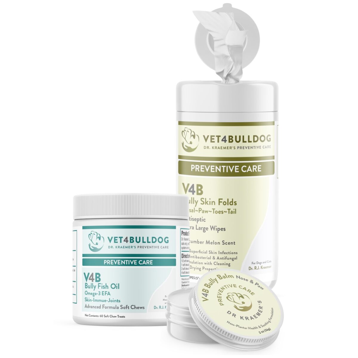 Bulldog dry crusty nose hyperkeratosis essential bundle - VET4BULLDOG